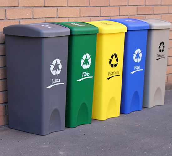 Contenedor De Reciclaje 53 Litros | Creatividad Positiva